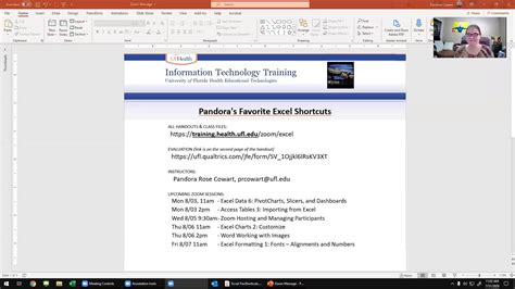 excel shortcuts
