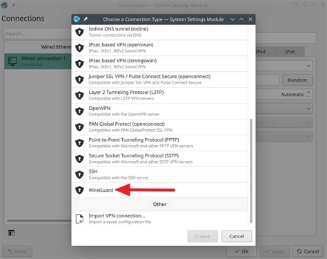 wireguard on linux using network manager knowledgebase vpn ac