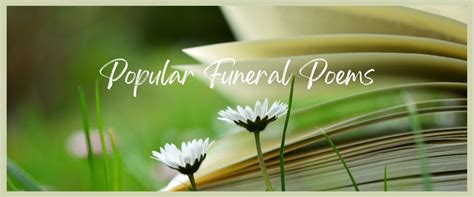 Popular Funeral Poems Whiteballoon