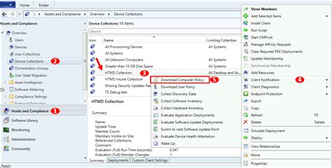 how to disable sccm application deployment configmgr memcm device