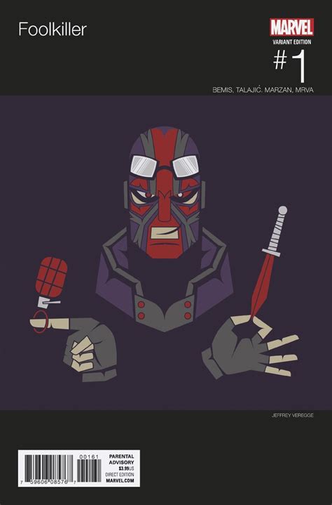 Foolkiller 1 Hip Hop Variant By Jeffrey Veregge Comic Art Community