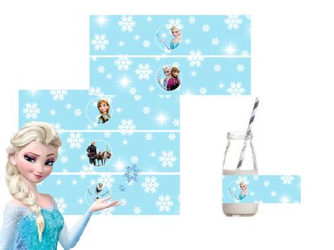 Free Frozen Water Bottle Printables