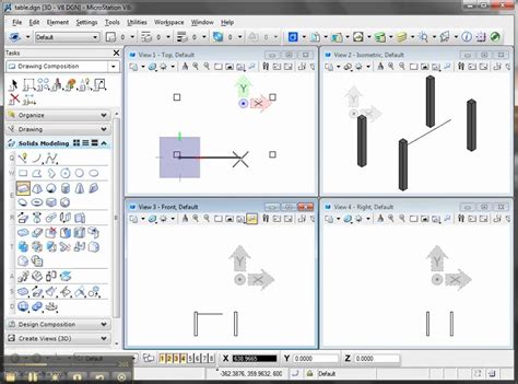 basic microstation 3d modeling primitive solid youtube