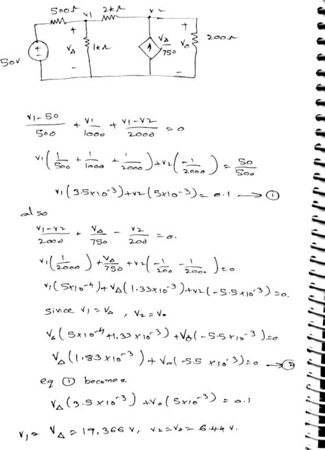 4 10 4 11 and 4 18 please 410 use the node voltage method to find vy