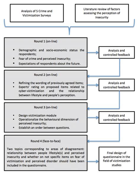structure of the delphi process used to design the questionnaire