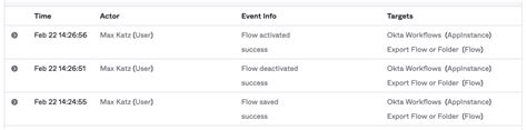 what s new in okta workflows backup to github and 17 new system log