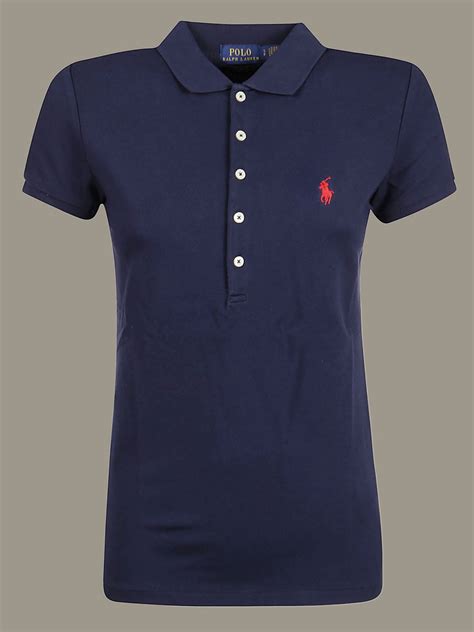 Polo Ralph Lauren T Shirt Women Blue 1 Polo Shirt Polo Ralph