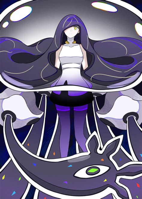 Lusamine Nihilego And Lusamine Fused Pokemon And 2 More Drawn By