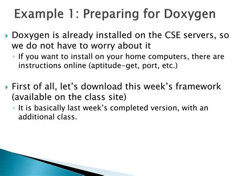 doxygen tutorial westhut
