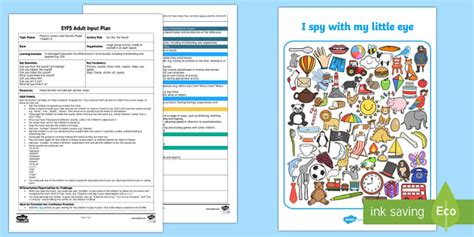 Act Out The Sound Adult Input Plan And Resource Pack