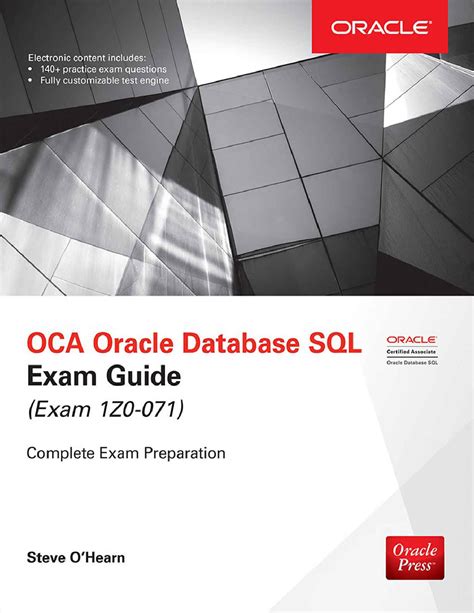 oca oracle database sql exam guide exam 1z0 071 oracle press