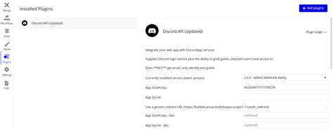 discord invalid oauth2 redirect uri plugins bubble forum