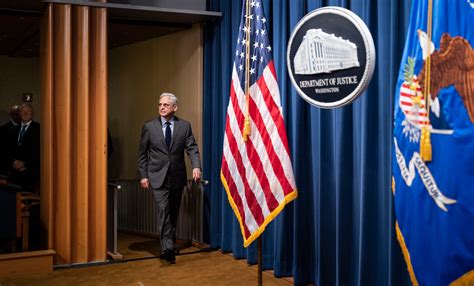 Garland Shifts As Justice Dept Grapples With Trump Inquiries The New
