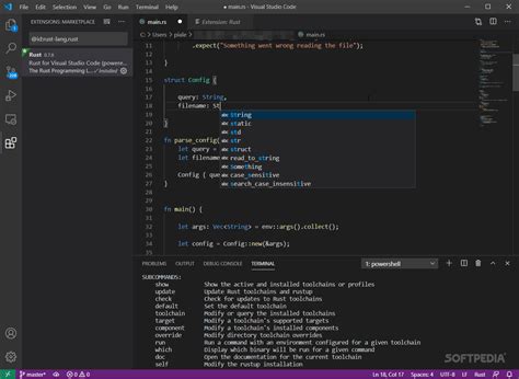 rust for vscode download and review