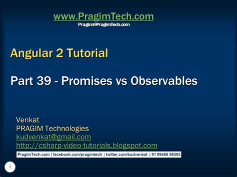 sql server and c video tutorial angular promises vs observables