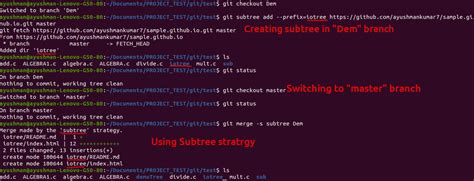merge strategies in git geeksforgeeks
