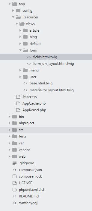 symfony twig template form theme error stack overflow