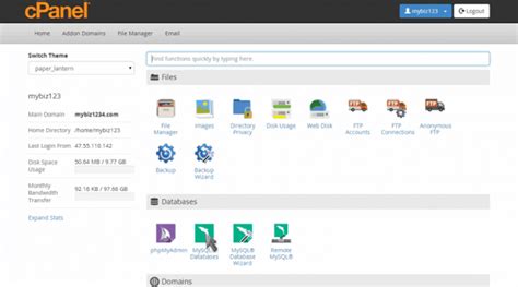 how can i check a mysql database for errors in cpanel web hosting