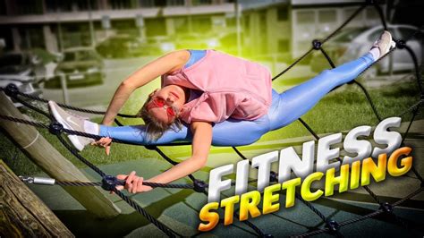 Ballerina Victoria Outdoor Stretching Training Splits And Frontbend