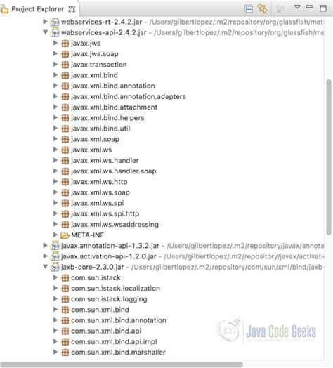jax ws dependencies example examples java code geeks 2022