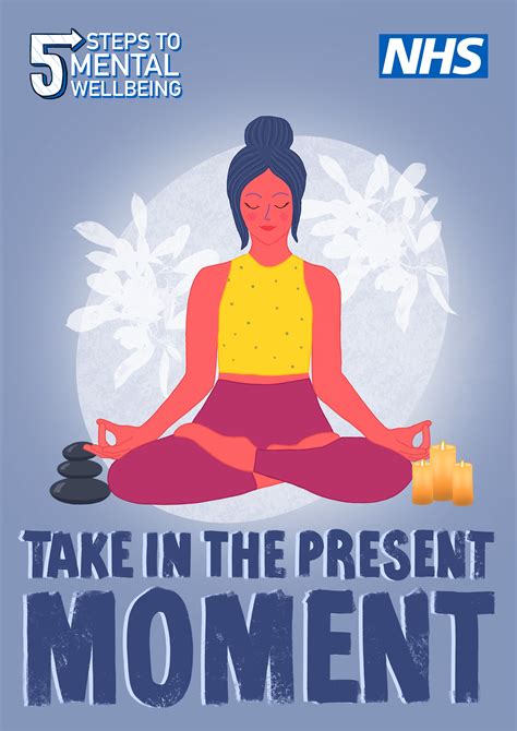 Nhs 5 Steps To Mental Wellbeing Poster Campaign Concept On Behance