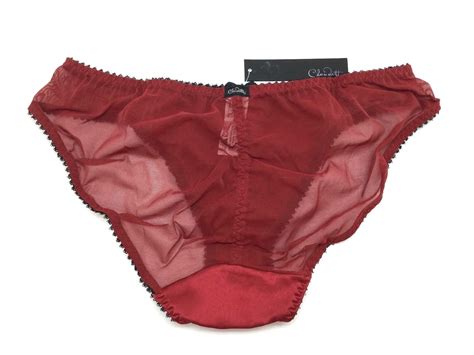 Love Claudette Paramour Bikini Ruby Garnet Panty Womens Lingerie Sexy