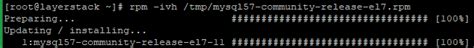 layerstack how to upgrade mysql and mariadb on linux cloud