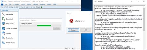 failed to launch java lang nullpointerexception launching java