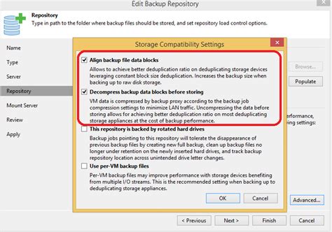 data deduplication using both windows server 2016 and veeam