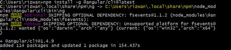 [solved] ng is not recognized as an internal or 9to5answer