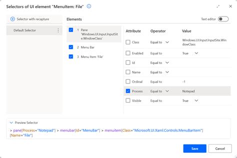 build a custom selector power automate microsoft learn