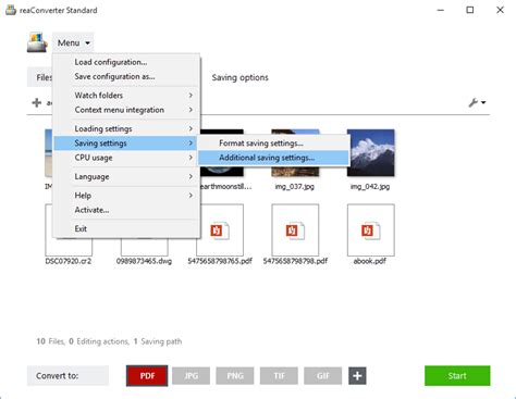 how to merge multiple files into a single pdf reaconverter