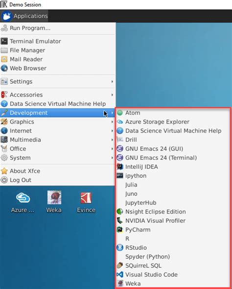 creating a data science virtual machine dsvm for linux in