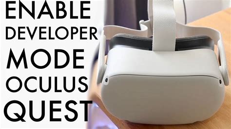 How To Enable Developer Mode On Oculus Quest 2 2022 Youtube