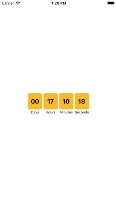 react native countdown timer react native countdown