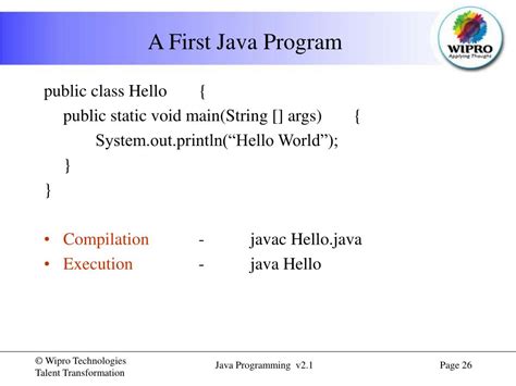 ppt java programming powerpoint presentation free