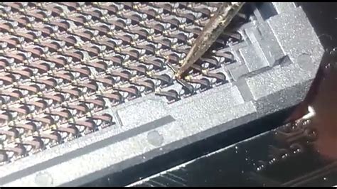 Cara Memperbaiki Pin Processor Yang Bengkok Pada Motherboard How To Fix
