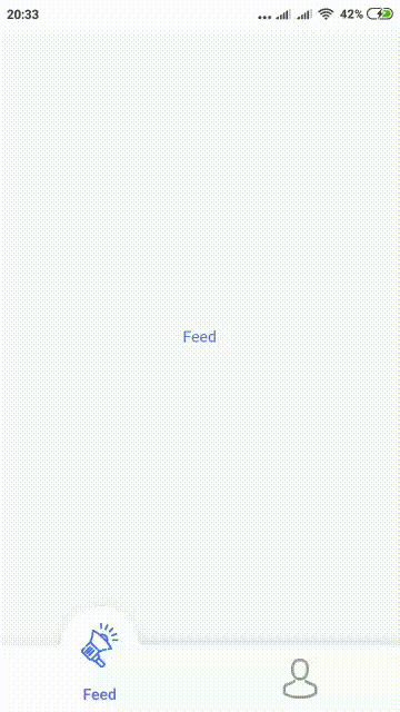 dart custom bottom navigation bar in flutter stack overflow