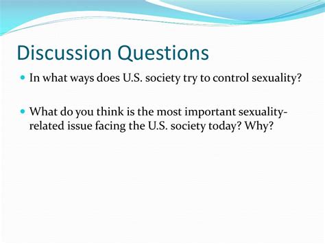 Ppt Sociology Chapter 6 Society And Sexuality Powerpoint Presentation