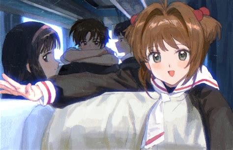 Kinomoto Sakura Daidouji Tomoyo Li Syaoran And Li Meiling