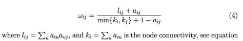 arrays how to compute the topological overlap measure [tom] for a