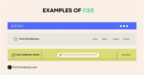 9 Css Sticky Navbar Examples Forfrontend