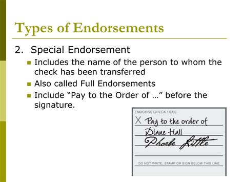 Endorsement Meaning