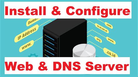 install and configure web server and dns server on windows server 2012
