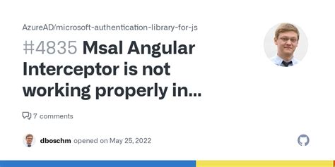 msal angular interceptor is not working properly in anuglar universal