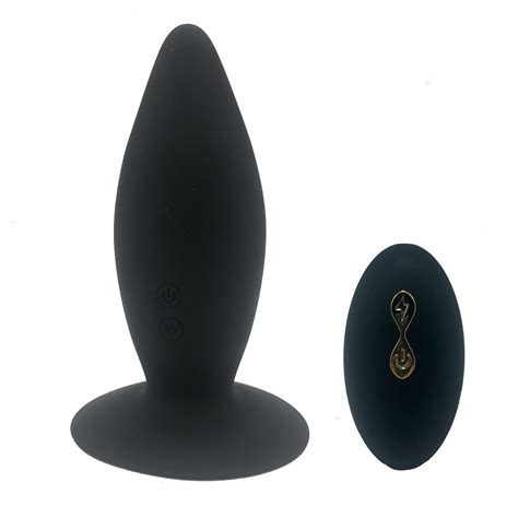 Thrusting Anal Vibrator With Penis Ring Wireless Remote Control Anal