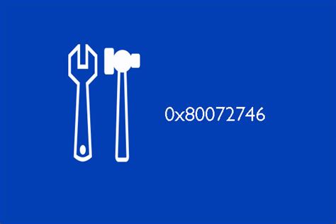 how to fix the mail error code 0x80072746 on windows 10