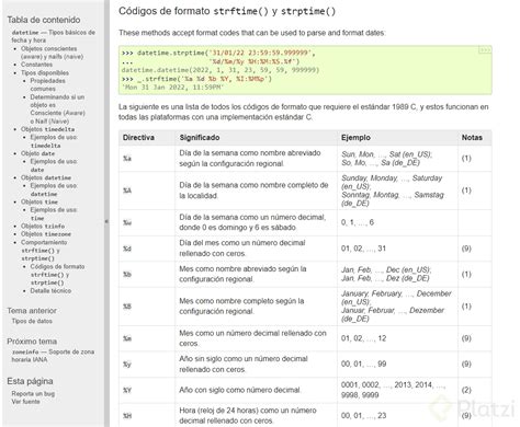 cómo manejar fechas en python clases datetime time y date