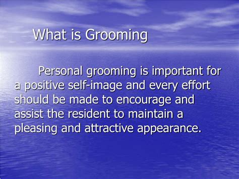 Ppt Personal Grooming Powerpoint Presentation Free Download Id 6940647