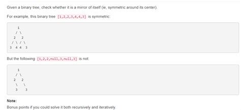 【leetcode and 剑指offer刷题】树题6：28 对称二叉树（101 symmetric tree） csdn博客